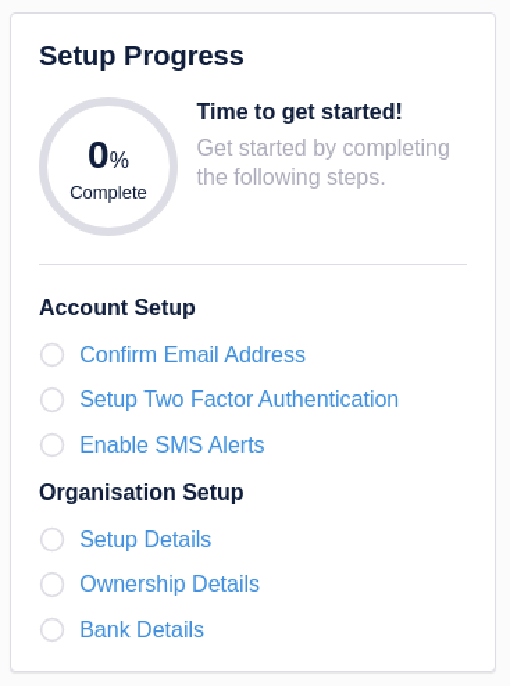 My account is not verified, what do I do?